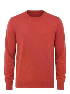 Brunello Cucinelli Cashmere Crew-neck Sweater - Red