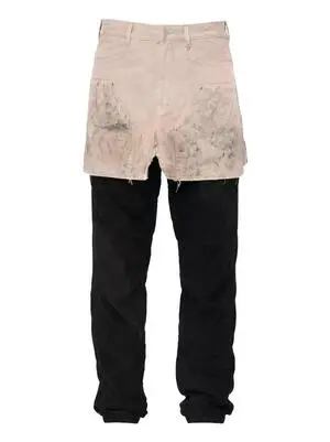 Givenchy Double-layered Trousers - Black