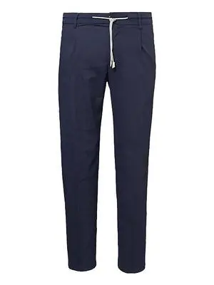 Eleventy Slim-fit Jogger Trousers - Blue