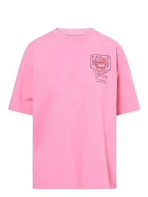 DAMSON MADDER Gill Graphic Print T-shirt - Pink