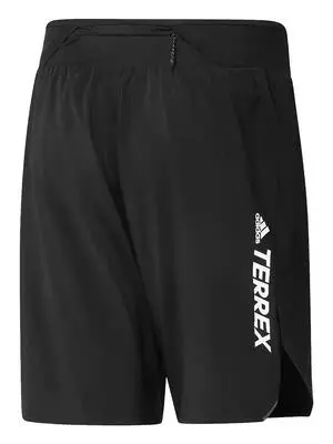 Adidas Terrex Parley Logo Shorts - Black