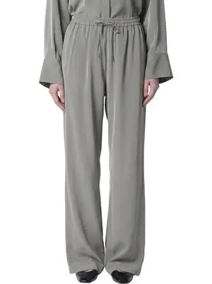 RÓHE Tailored Wide Leg Pants - Grey
