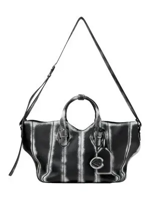 Camper Laukku Striped Leather Handbag - Multicolor