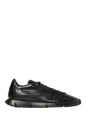 Paciotti Leather Lace-up Sneakers - Black