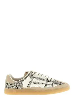 Amiri Pacific Bones Snake Skin Sneakers - Multicolor