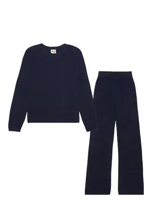 ELLSWORTH + IVEY Adeline Knit Set - Navy