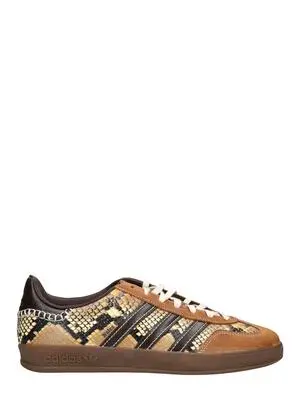 Adidas X Wales Bonner Snake Effect Sneakers - Brown