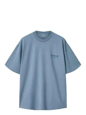 ALLSAINTS Organic Cotton Xander T-shirt - Blue