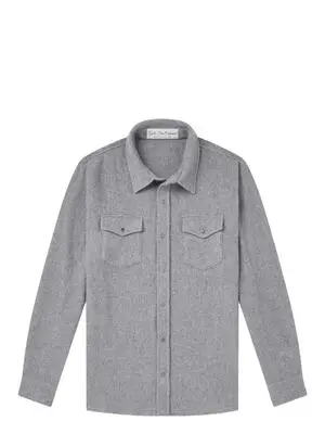 GOD'S TRUE CASHMERE Cashmere Shirt - Gray