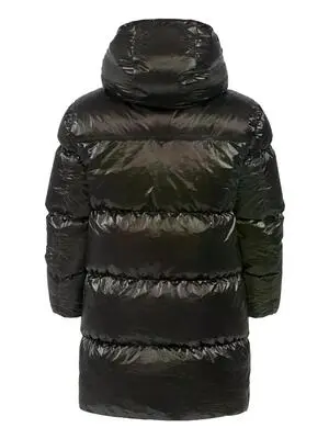 Givenchy Quilted Hooded Coat - Black