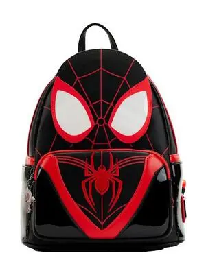 LOUNGEFLY Marvel Miles Morales Spider-man Cosplay Mini Backpack - Multicolor