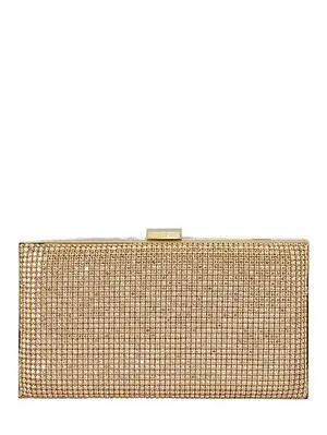 OLGA BERG Olga Berg Stef Crystal Box Clutch
