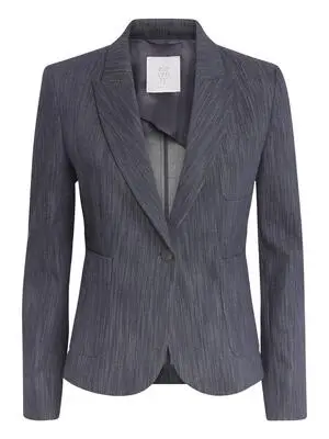 Eleventy Single-breasted Blazer - Blue