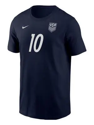 Nike Christian Pulisic Team Usa Soccer T-shirt - Blue