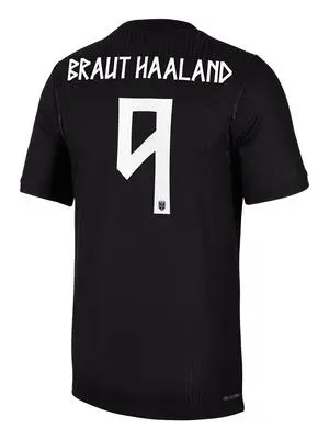 Nike Erling Braut Haaland Norway National Team 2026 Match Away Dri-fit Adv Soccer Jersey - Grey
