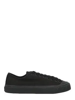 PAURA Low Top Sneakers Textile Fibers - Black