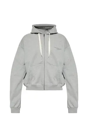 MAISON MARGIELA Cotton Zip-up Hoodie - Grey