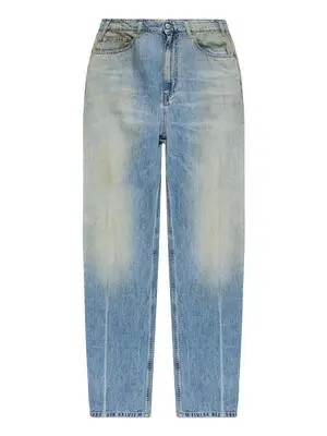 MAISON MARGIELA MM6 Maison Margiela Vintage Effect Straight Leg Jeans