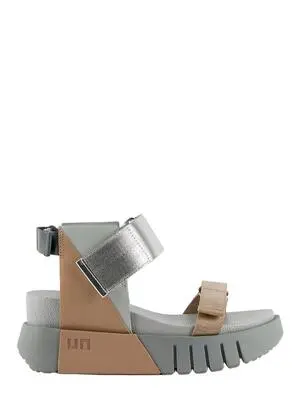 United Nude United Nude Delta Run Platform Sandals Silver