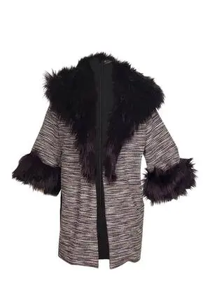 JENNAFER GRACE Penelope Swing Coat - Purple