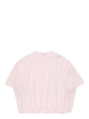 Acne Studios Gathered Logo T-shirt - Light Pink