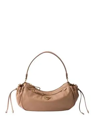Prada Desiree Small Leather Bag - Cameo