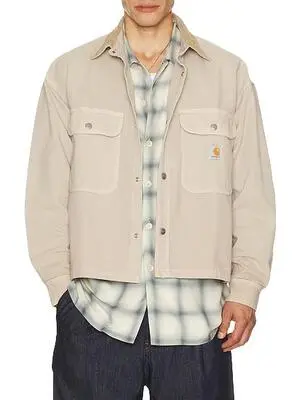 Carhartt Work In Progress Prescott Shirt Jacket - String & Leather
