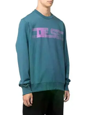 DIESEL® S-ginn-e3 Graphic Sweatshirt - Blue