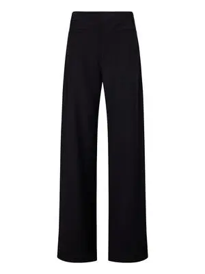 LIBEROWE Alice Wool Wide-leg Trousers - Black