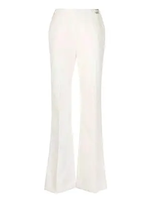 Ermanno Scervino High-waisted Tailored Trousers - White