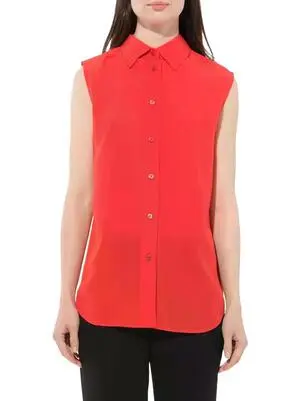 Givenchy Sleeveless Shirt - Red