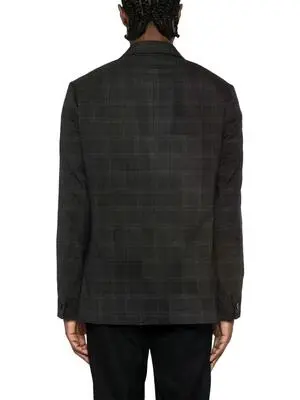 ALLSAINTS Spica Checked Blazer - Brown