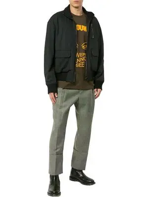 WOOYOUNGMI Reversible Bomber Jacket - Black