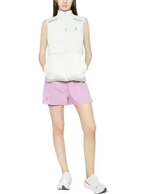 On Reflective Panelled Gilet - Grey