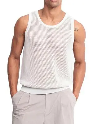 AUTO-REPLY™ Mesh Tank - Sea Salt/off-white