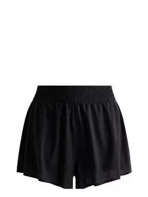 H&m Double-layered Sports Shorts - Black
