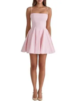 House of CB Minimoiselle Tulle Mini Dress - Vintage Cream