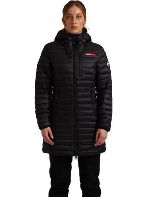 JACK1T Satell1te Longline Hooded Jacket - Black