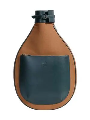 JURGI Canvas And Leather Tennis Racket Backpack - Green