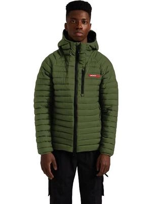 JACK1T Satell1te Long Sleeve Hooded Jacket With Primaloft® Fill - Olive