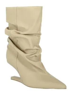 AZALEA WANG Serona Slouch Boot - Khaki
