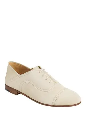 THE OFFICE OF US Mrs. Gad Cap Toe Oxford - Oat