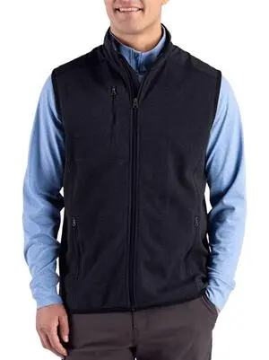 CBUK BY CUTTER & BUCK Hunts Point Mixed Media Vest - Black