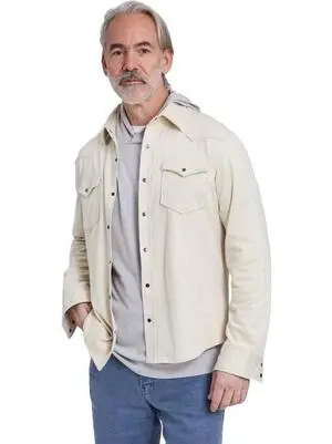 RYE 51 The Wyatt Lite Shirt Jacket - Off-white