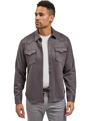 RYE 51 The Wyatt Shirt Jacket - Smoke