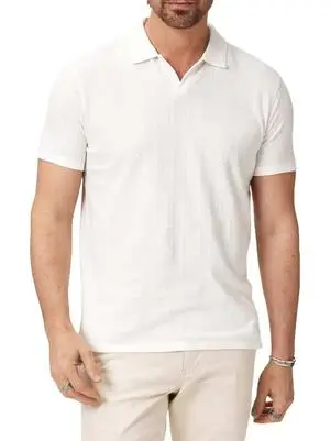 JOHN VARVATOS Zion Jacquard Organic Cotton Polo