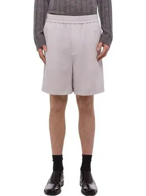 Helmut Lang Relaxed Fit Pull-on Shorts - Ice