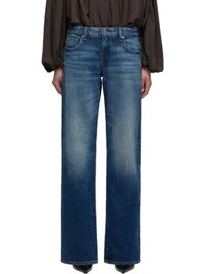 7 FOR ALL MANKIND 7 For All Mankind Low Rise Relaxed Straight Leg Jeans