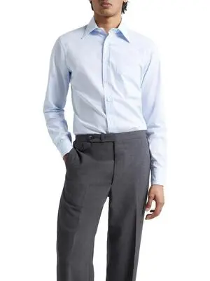 J. MUESER Carter Button-up Shirt - Blue