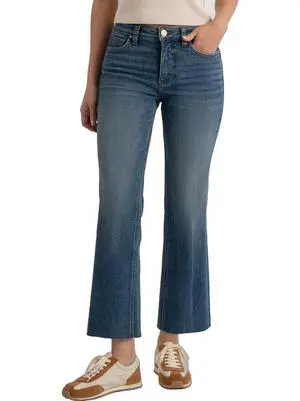 Kut From The Kloth KUT From The Kloth Kelsey High Waist Ankle Flare Jeans With Raw Hem Wonderful